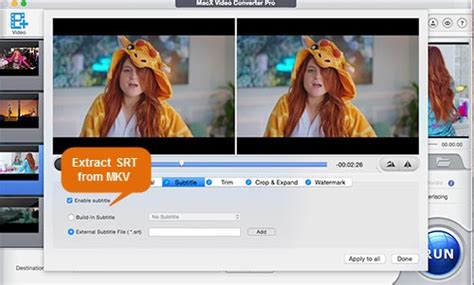 how to add subtitles to mp4 without encoding video and audio