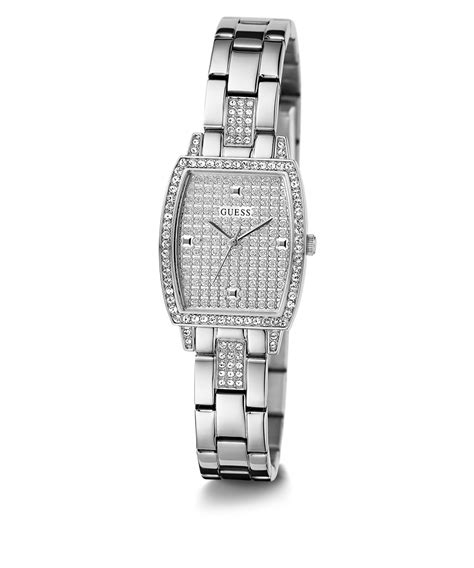 Guess Ladies Silver Tone Analog Watch Gw0611l1 Guess Watches Us