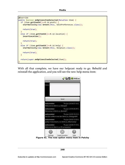 android tutorials 29 media override public boolean