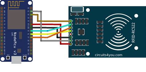 rfid reader mfrc522 interface with nodemcu using arduino ide