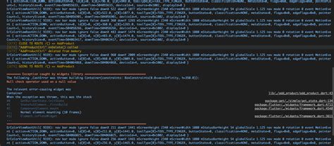 flutter null check operator used on null value error even if i didn t