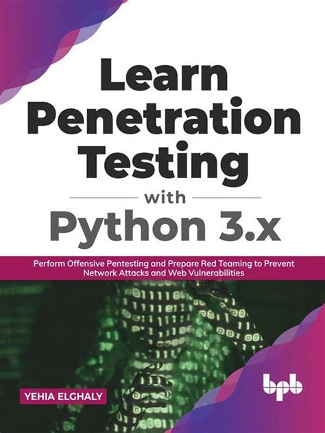 buy learn penetration testing with python 3 x book 📚 online for bpb