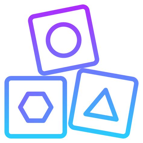 Cubes Generic Gradient Outline Icon