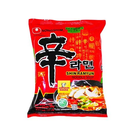 Jual Mie Korea Instant Noodle Shin Ramyun Nongshim Gourmet Spicy 120gr