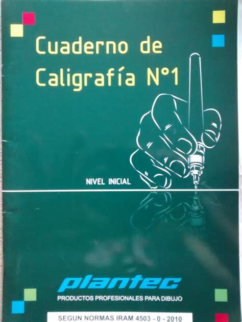 cuaderno de caligrafia tecnica iram pdf