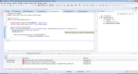 java how to show sonar issues as compile time error stack overflow