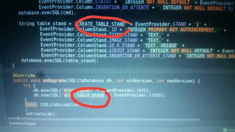 android create two or many table in sqlite database stack overflow