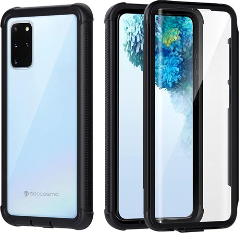 Seacosmo Coque Samsung S20 Plus Antichoc Housse [avec Protège écran
