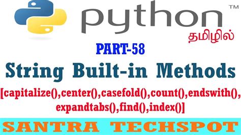 58 python beginners tutorial built in strings method in python
