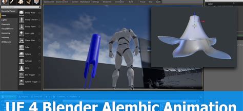 blender and ue4 alembic import and export blendernation