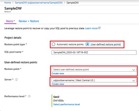 upgrade to the latest generation of dedicated sql pool formerly sql dw