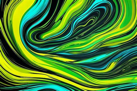 Premium Ai Image Light Green Yellow Vector Texture With Wry Lines