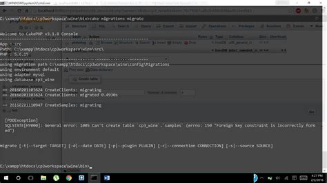 php `the foreign key constraint is incorrectly formed` in phinx