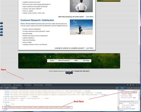 html css element rule stack overflow