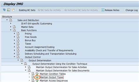 sap sd output determination