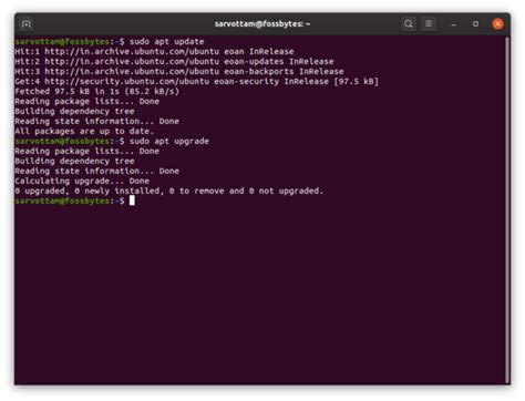 how to upgrade ubuntu from command line terminal