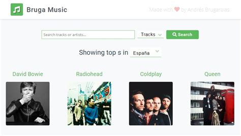 music vue js examples