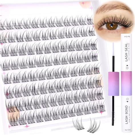 Wispy Extensiones De Pestañas En Racimo De Pestañas Naturales 96