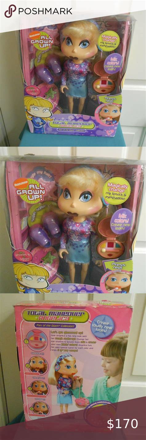 Nickelodeon All Grown Up Totally Makeover Angelica Rugrats Doll 2005