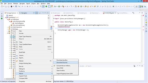 java unable to download crudrepository source in eclipse ide source