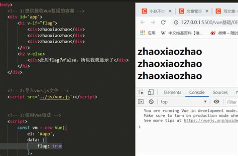 【vue】条件判断（v if）和循环遍历（v for） v if条件判断 4444x 的博客 csdn博客