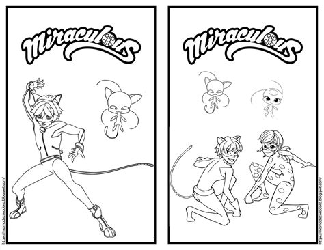 Dibujos Para Colorear De Miraculous Ladybug