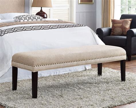 Upholstered Bed Bench W Nailhead Trim By Pulaski Furniture Furniturepick