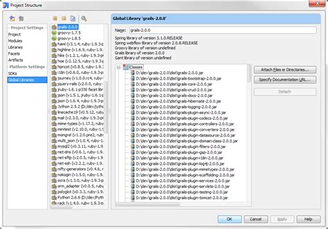 intellij 11 grails sdk is not configured stack overflow