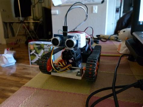 arduino obstacle avoidance robot new schematic