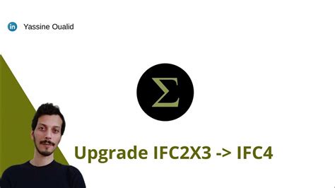 blenderbim upgrade ifc 2x3 to ifc 4 youtube