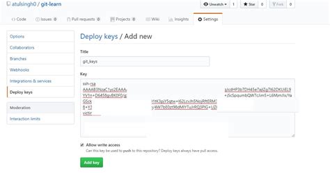 let s learn password less setup for git datagenx