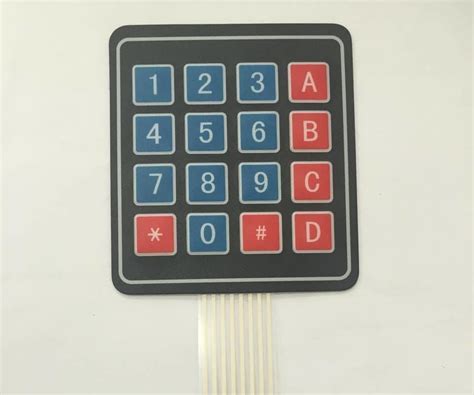 how to interface keypad 4x4 2d with arduino 7 steps
