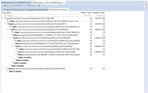 java heap memory error occured while doing performance test with single