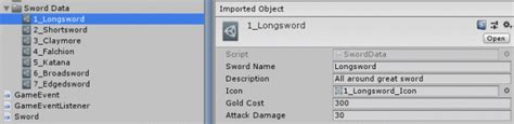 scriptableobject tutorial getting started