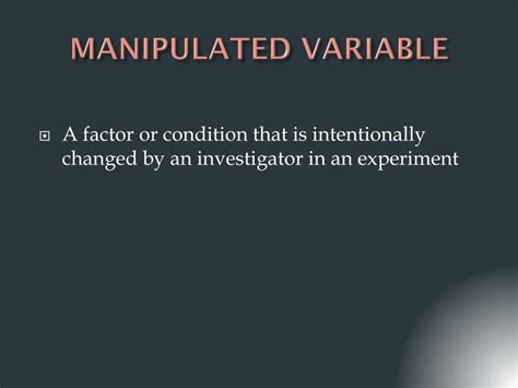 Ppt Identifying Variables Powerpoint Presentation Free Download Id