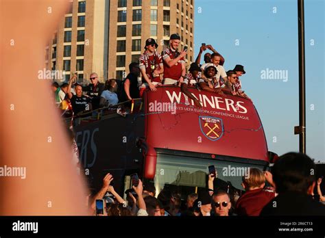 West Ham United Uefa Europa Conference League Trophy Parade Thursday Hi