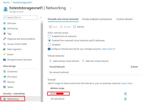 how to integrate azure batch pool with azure storage account configured