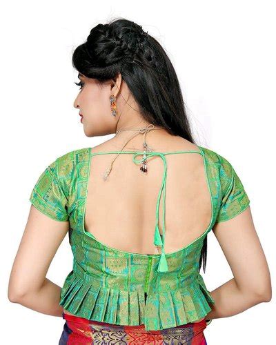 Silk Zari Jacquard Readymade Blouse Size 38 At Rs 350 Piece In Surat