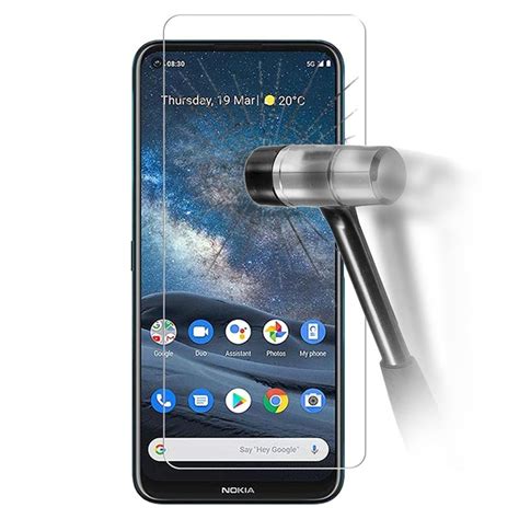 Nokia 8 3 5g Tempered Glass Screen Protector 9h 0 3mm Clear