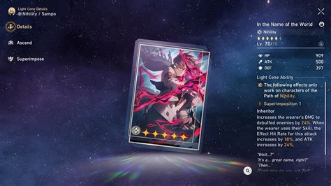 Best Honkai Star Rail Pela Relic And Light Cone Build Siliconera