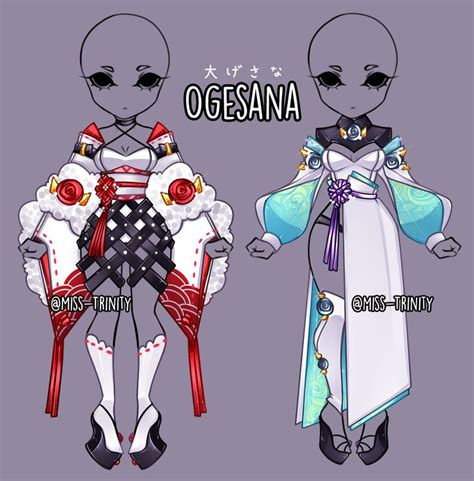An Image Of Two Anime Characters With Different Outfits
