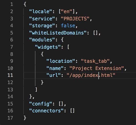 configuring plugin manifest json extensions online help zoho projects