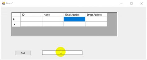 winforms c how to insert a textbox value into datagridview current