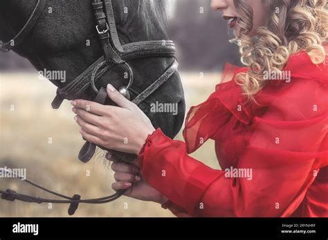 Artistic Photo Young Woman With No Face Dressed In An Elegant Vintage