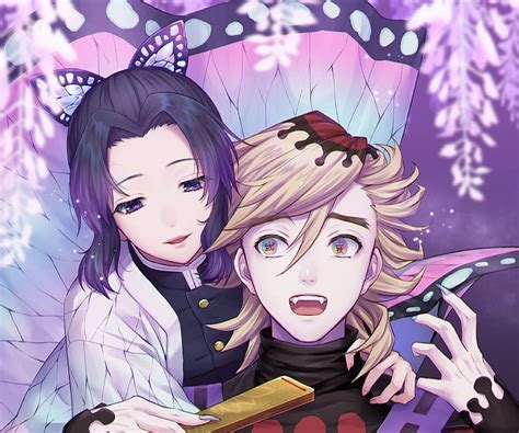 Anime Demon Slayer Kimetsu No Yaiba Shinobu Kochou Doma Demon