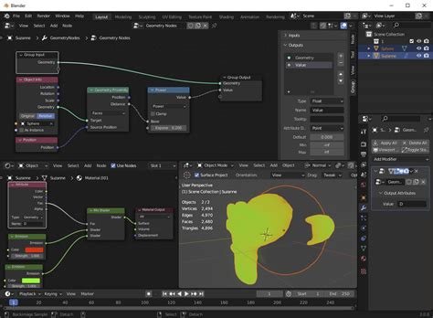 node editor using attribute proximity in blender 3 0 blender stack