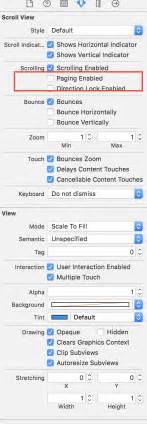 ios uiscrollview paging in objective c stack overflow