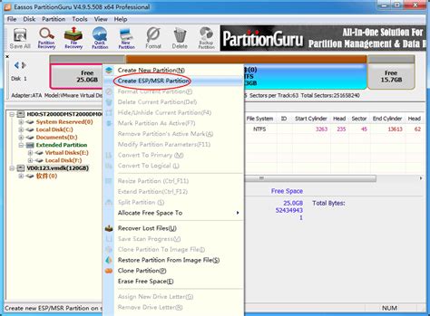how to create esp msr partition in windows 10 eassos blog