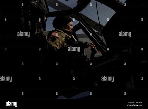 U S Army Chief Warrant Officer 3 Kristina Sofchak Prepares Her Uh 60l