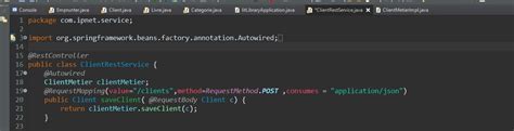 error 415 unsupported media type pour une application angular spring